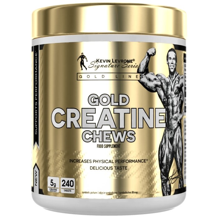 Креатин Kevin Levrone Gold Creatine Chews, 240 жевательных таблеток ...