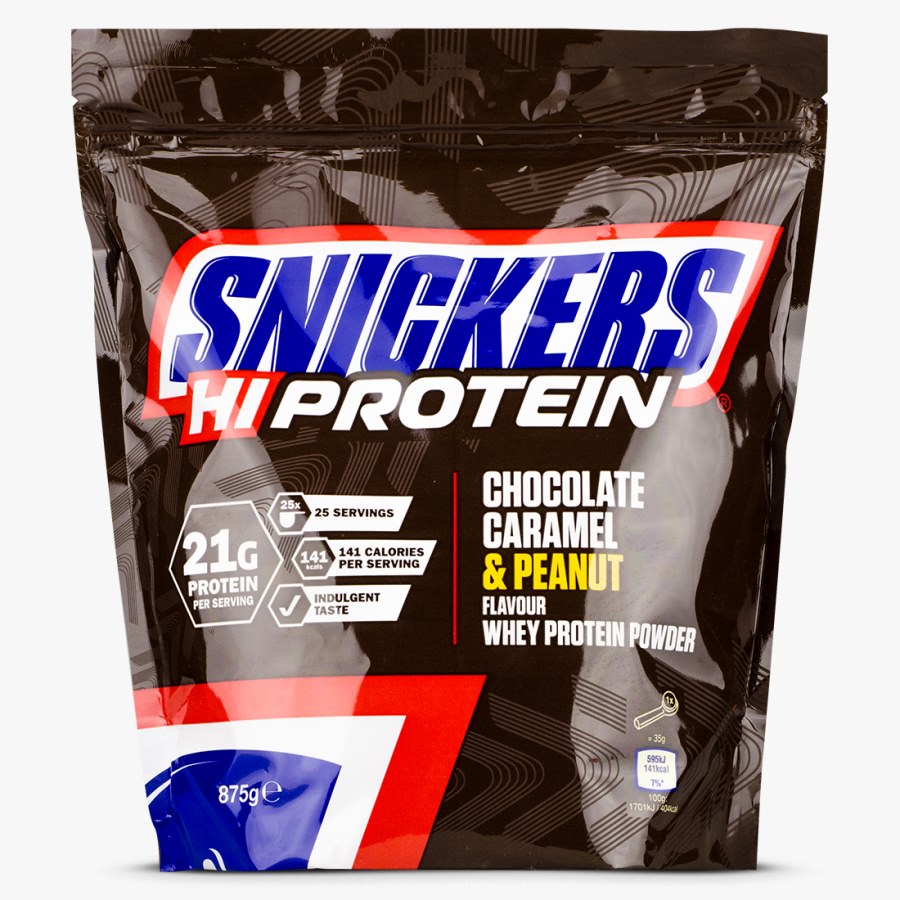 Протеин Snickers Hi Protein, 875 грамм, оригинальный – характеристики ...