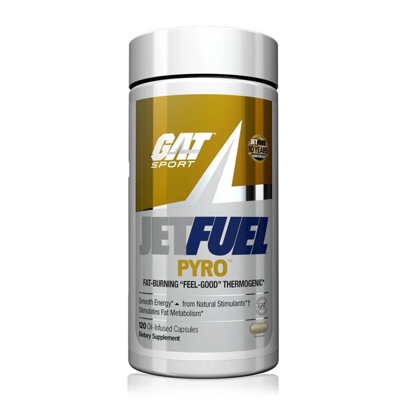 Жироспалювач GAT JetFuel Pyro, 120 капсул – характеристики, відгуки ...